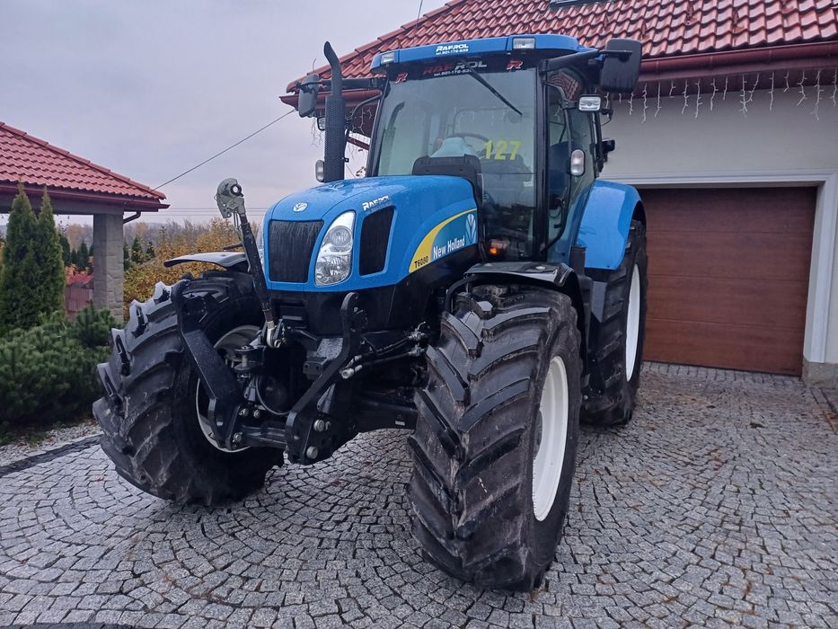 New holland T6080 Brzesko • OLX.pl