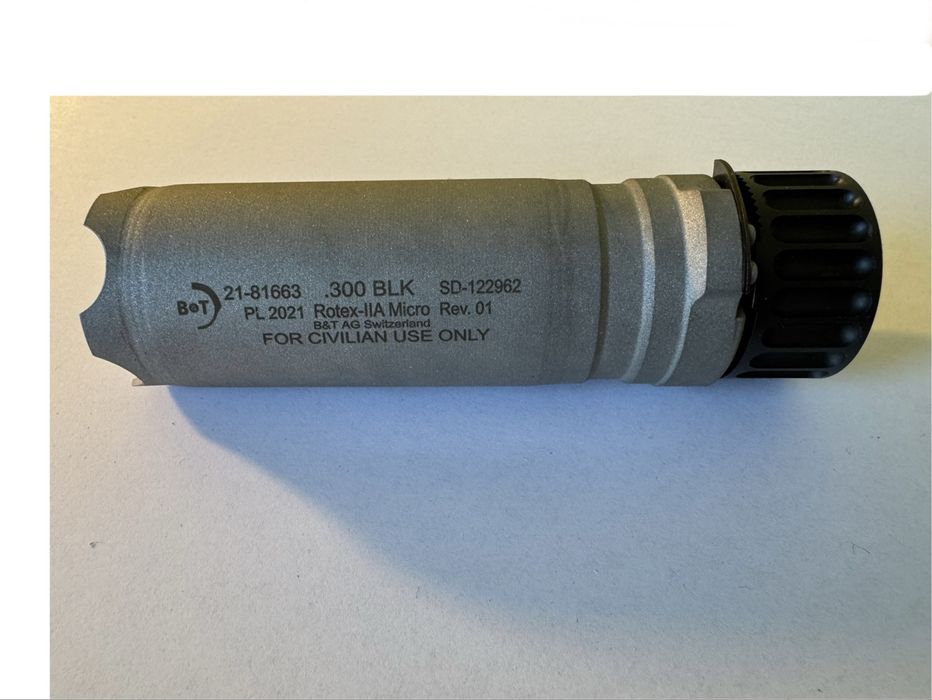 Tłumik B&T ROTEX IIA Micro kal .308W .300BLK 7,62 mm Radzymin • OLX.pl