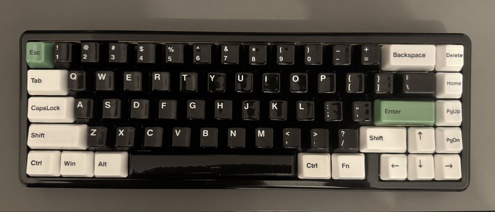 Klawiatura z ceramicznymi klawiszami Cerakey Nada 65 Panda Poznań ...