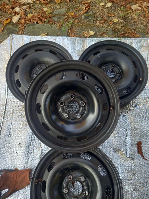 Cztery felgi 6J×15H2 ET38 VW,AUDI,SKODA,SEAT LK5×100 Katowice Koszutka • OLX.pl