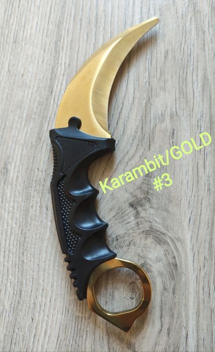Керамбит металлический тренировочный тупой Karambit CS:GO/CS2 STANDOFF: 230 грн. - Полювання ...