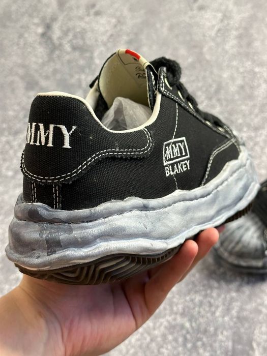 MMY BLAKEY Maison Mihara Yasuhiro кеды кеди кроссовки 43 42 черные 38: ...