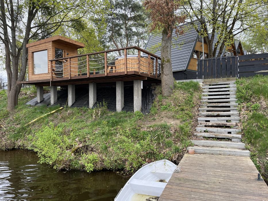 Domki,Zalew Koronowski,Sauna,bania,domki,domek,wynajem,nocleg brzegowa ...