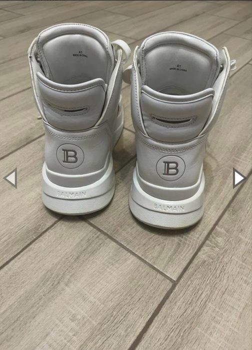 Shoes balmain b-ball high top very rare в наличии: 2 350 грн. - Кеди ...
