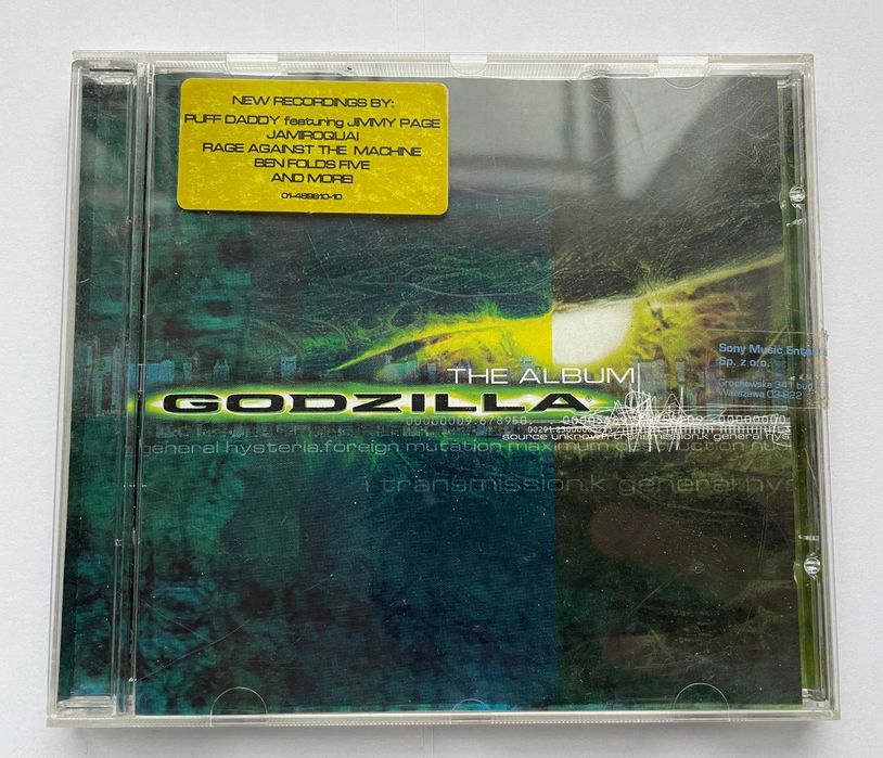 Płyta CD - Godzilla (The Album) Soundtrack (Various Artists) Poznań ...