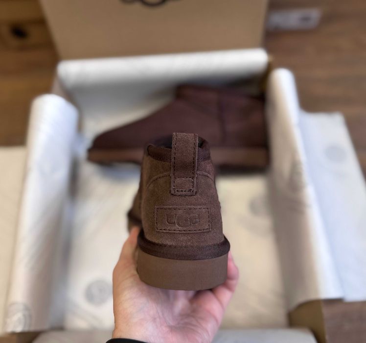 Угги/Уги/Угг/Уггі/Угі/UGG Australia Ultra Mini Chocolate Ультра/Овчина ...