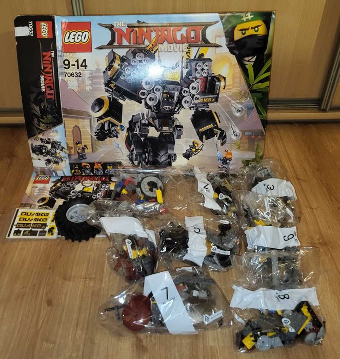 LEGO Ninjago Movie Mech wstrząsu 70632 Warszawa Wilanów • OLX.pl