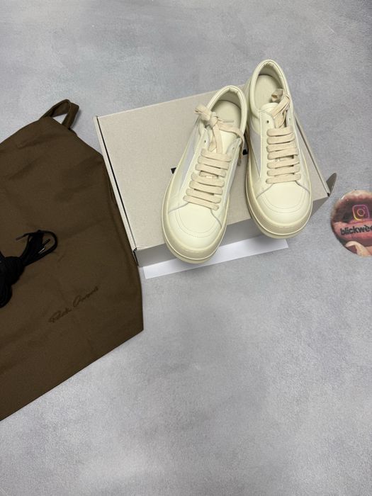 Кеды кроссовки Rick Owens ramones vans не DRKSHDW white 41 42 43: 5 600 ...