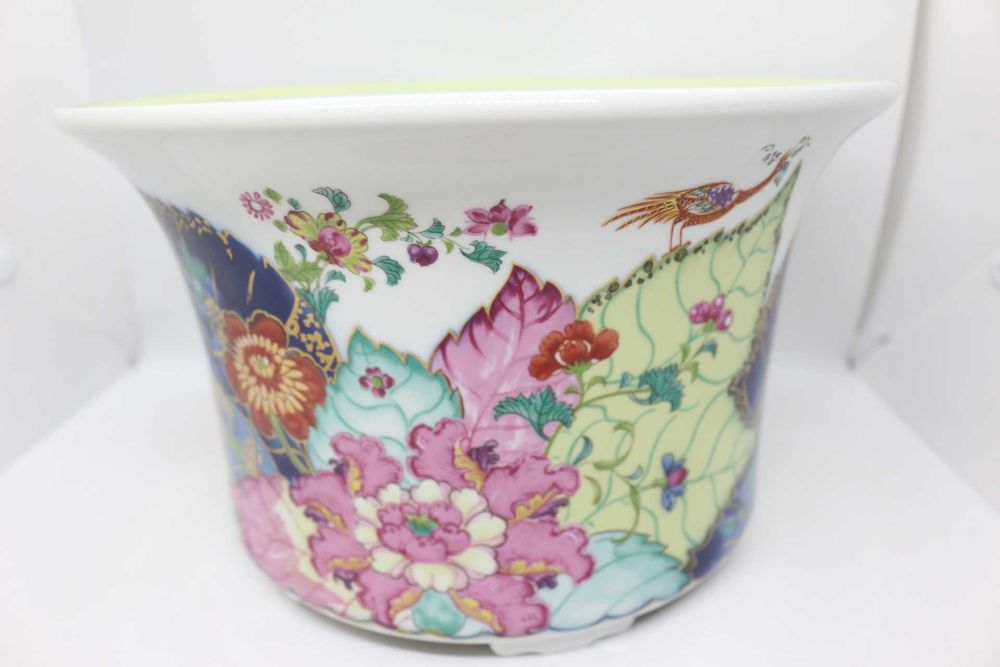 Grande Floreira Cachepot Colecção Tobacco Leaf Mottahedeh Vista Alegre ...