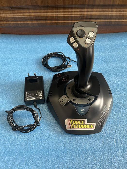 Logitech WingmanMan Force 3D USB + Блок живлення 24v Force Feedback ...