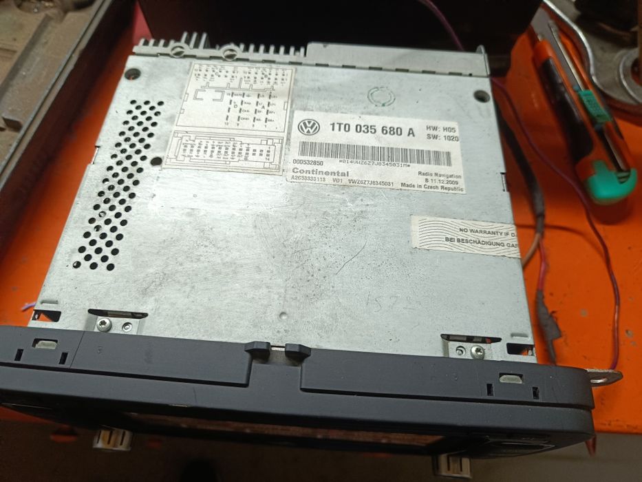 Магнітола rns 510 Volkswagen Passat Golf Jetta Touran Tiguan Caddy: 4 ...