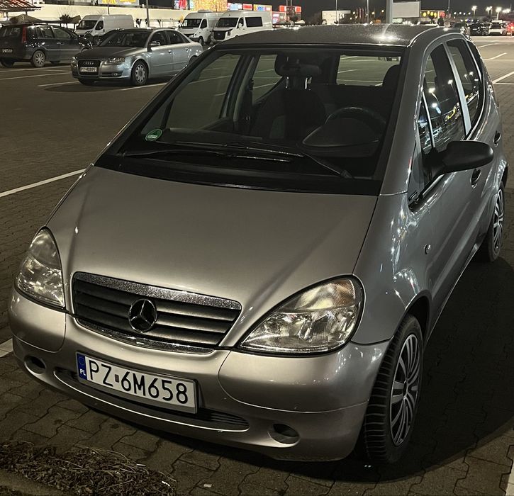 Mercedes A140 Benzyna Zarejestrowany, opłacony, sprawny. Poznań ...