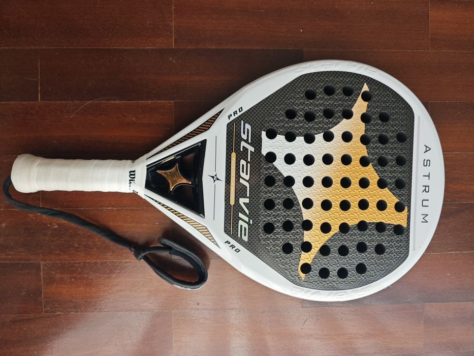 Raquete de Padel Starvie Astrum Pro Limited Edition COMO NOVA Riba de Ave • OLX.pt