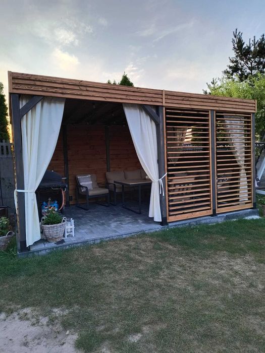 Nowoczesna Altana "Wrona" 3x4m, Ruchome żaluzje ! Żywiec • OLX.pl