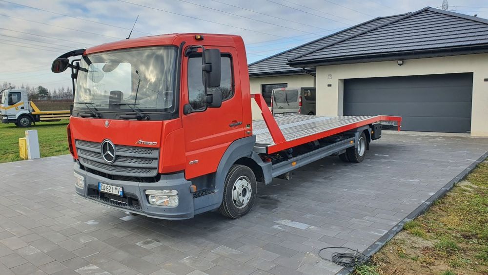 Zabudowa Mercedes Atego dmc 7,5t - 10t. Laweta najazd pomoc drogowa ...