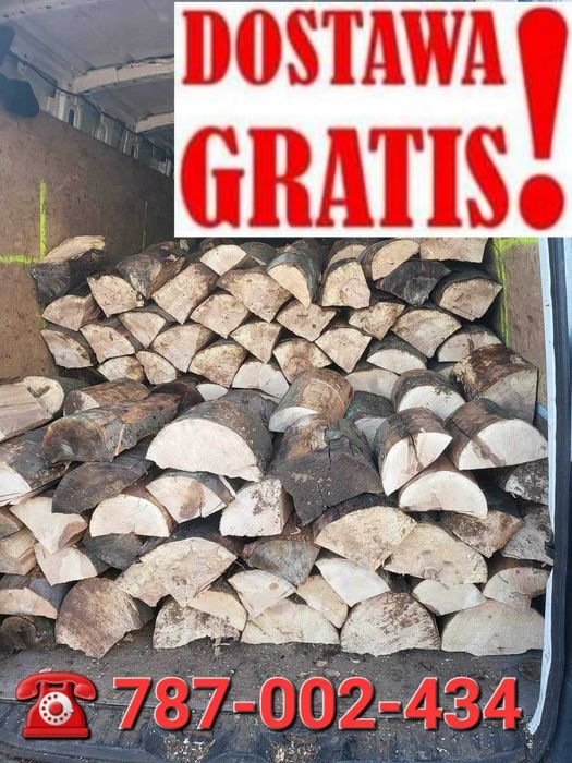 Układane drewno kominkowe opałowe Dąb Buk Wiąz Jesion Brzoza Olcha Sos Drezdenko • OLX.pl
