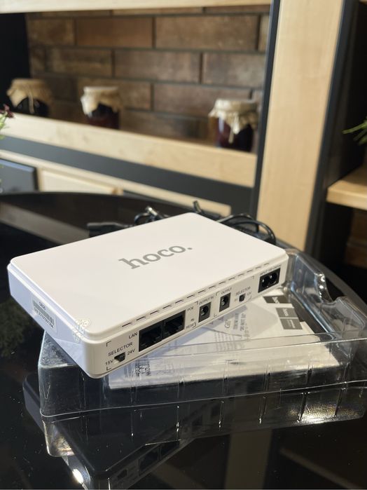 Бесперебійник для роутерів Hoco DB25+ Smart Mini UPS 5V-9V-12V 8800mAh ...