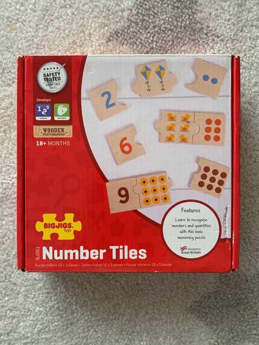 Number Tiles Puzzle Cascais E Estoril • OLX.pt