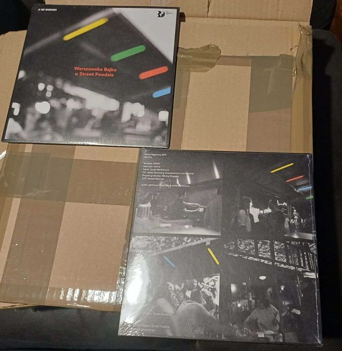 NOON / Vienio Warszawska Bajka o Street Foodzie EP 7" RED VINYL Kościan ...