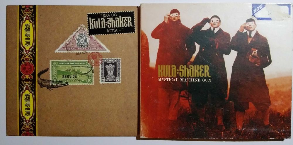 Kula Shaker - Tattva MCD i Mystical machine gun MCD 2 single Września ...