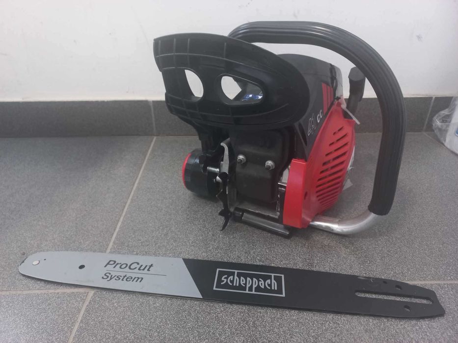 Piła łańcuchowa benzynowa Scheppach CSP41 1400 Wrocław Fabryczna • OLX.pl