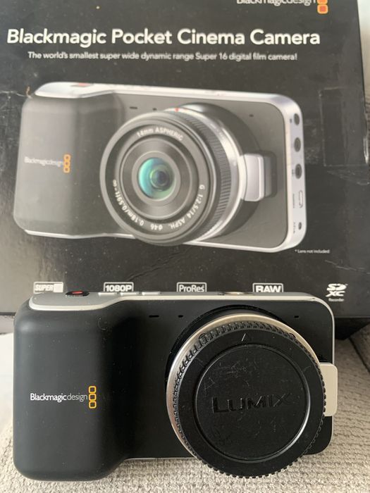 Blackmagic cinema pocket camera Original Portimão • OLX.pt