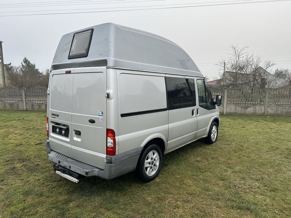 Kamper camper Ford Transit 4 osoby 2006rok hak nowy opony 4szt Śrem ...