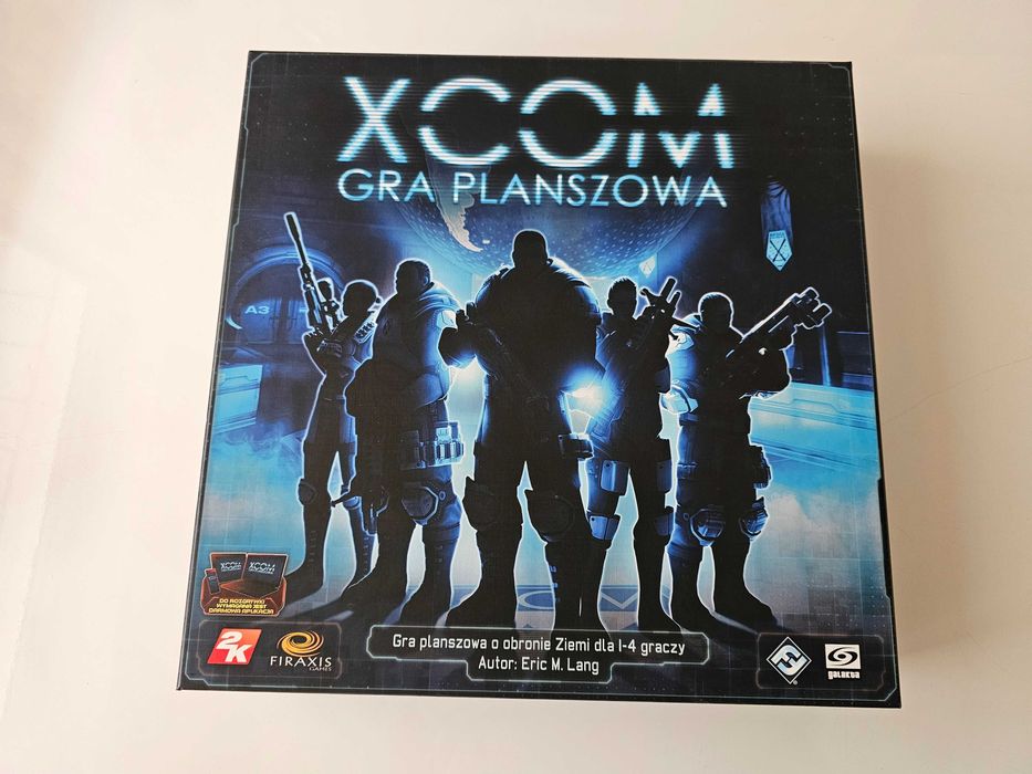 XCOM: Gra planszowa z dodatkiem Ewolucja + Insert + karty w koszulkach ...