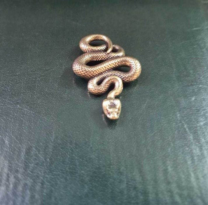 Статуэтка змея змія бронза латунь 165 грн Предметы искусства Одесса на Olx