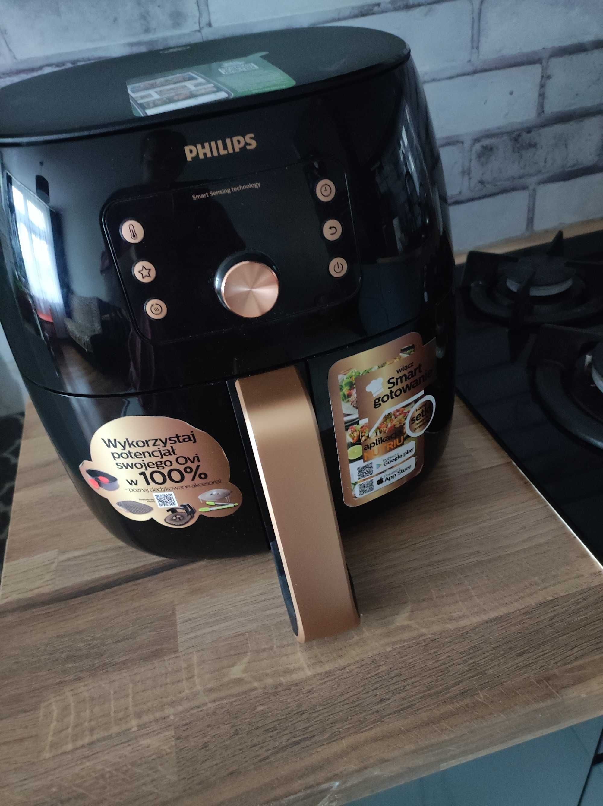 Frytkownica beztłuszczowa PHILIPS Ovi Smart XXL HD9867/90 Air Fryer ... Frytkownica beztłuszczowa PHILIPS Ovi Smart XXL HD9867/90 Air Fryer ...