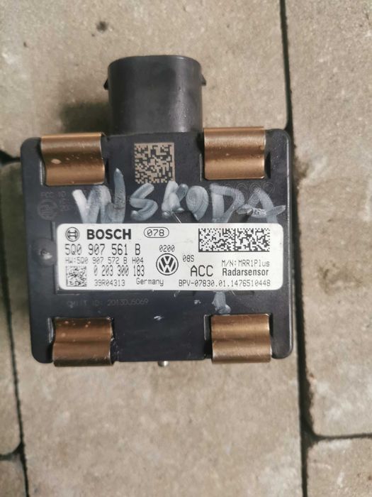 Radar Czujnik Sensor Distronic ACC VW Golf VII Seat Skoda Audi A3 ...
