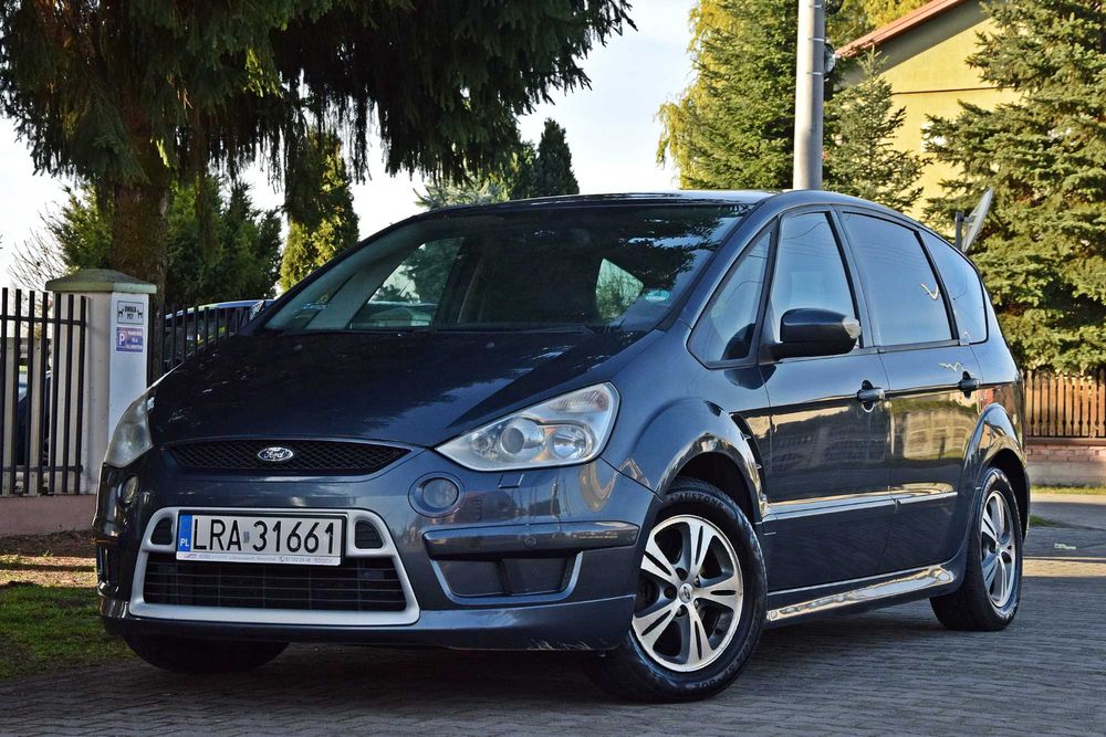 FORD S-MAX 1.8 TDCI 125KM Klimatyzacja Skóra Panorama Elektryka 2006 ...