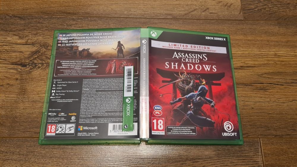 Assassins Creed Shadows Limited Edition Xbox x Kody do wykorzystania ...