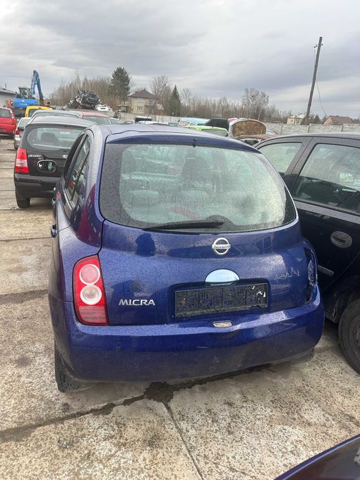 Nissan Micra K12 maska zderzak klapa tapicerka drzwi części Kępie Zaleszańskie • OLX.pl