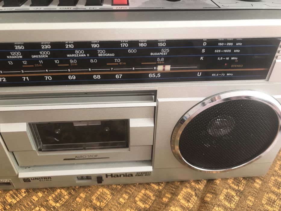 Radiomagnetofon Hania RMS 401 Unitra Eltra Warszawa Ochota • OLX.pl