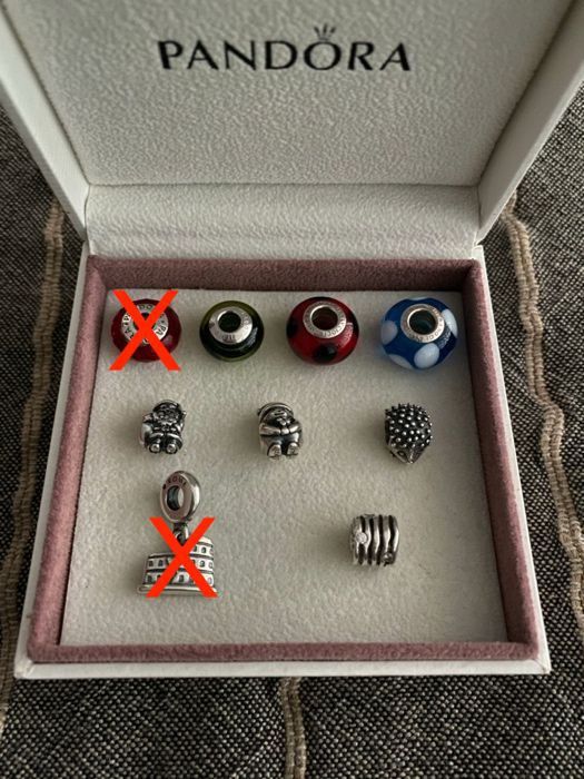 Conjunto Peças Pandora ORIGINAIS Cedofeita, Santo Ildefonso, Sé ...