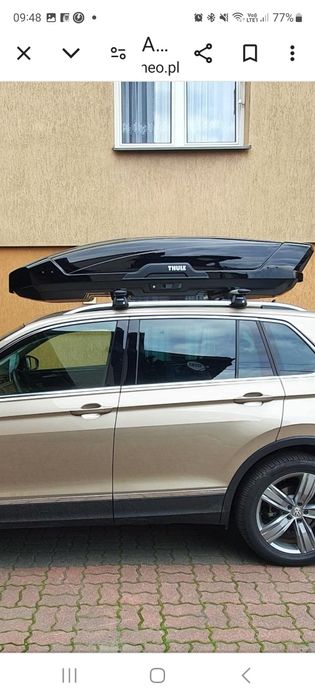 THULE BOX Dachowy / BAGAZNIK Rowerowy Legnica • OLX.pl
