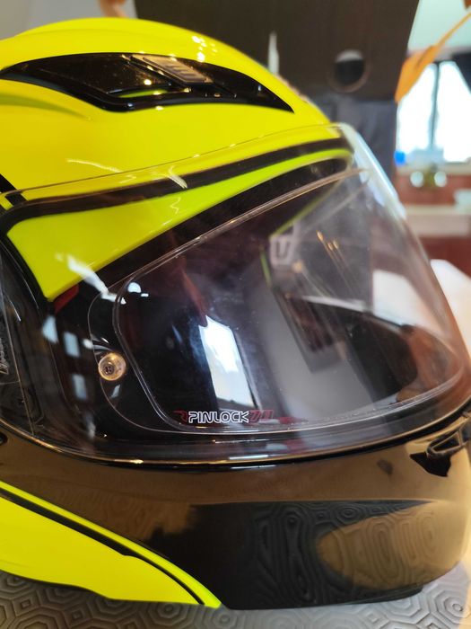 Capacete Modular AGV Compact ST Leiria, Pousos, Barreira E Cortes • OLX.pt