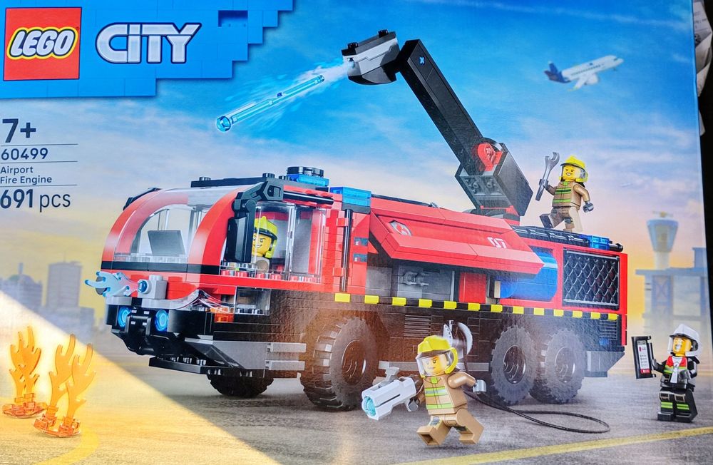 Lego City wóz strażacki lotniskowy nówka 60499 Raciborowice Dolne • OLX.pl