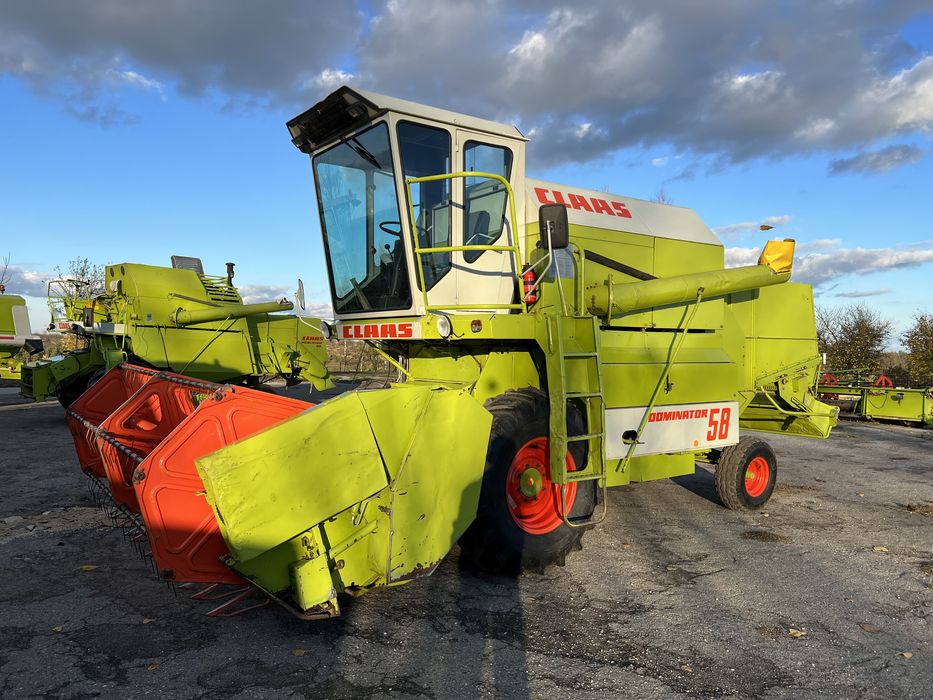 Комбайн Claas dominator 58 | Домінатор 58| Свіжопривезений з Німеччини ...