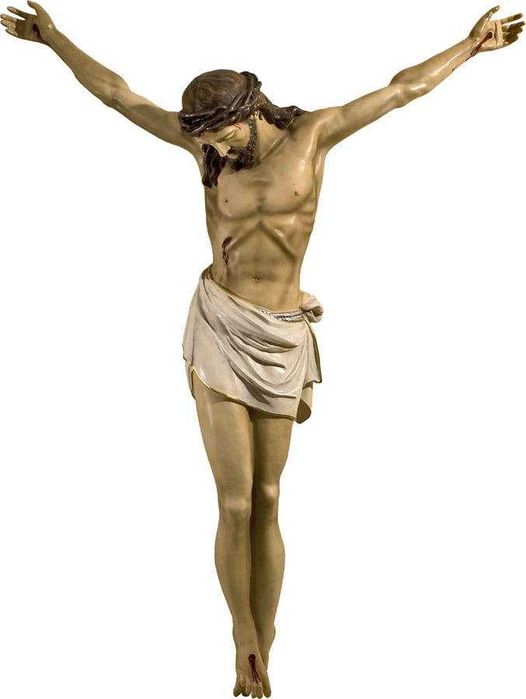 Figura Jezus Chrystus pasyjka korpus na krzyż żywica Radom • OLX.pl
