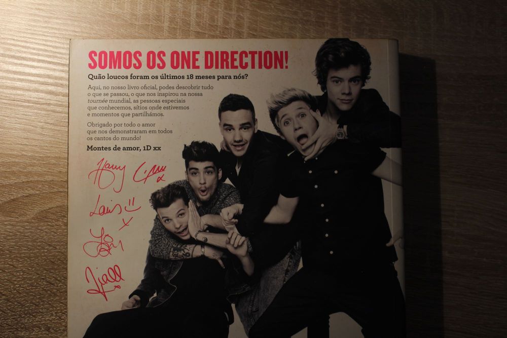 A Nossa Banda, A Nossa História - Livro Oficial One Direction Mafra ...
