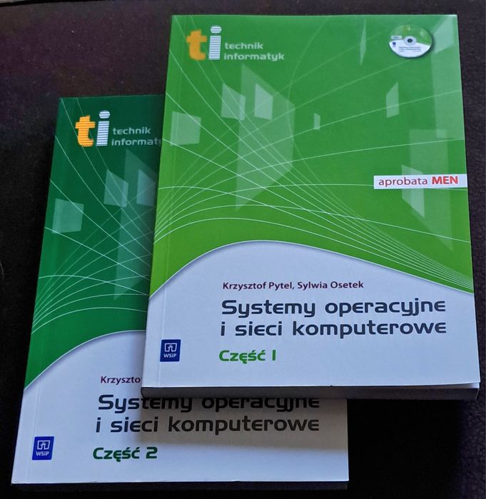 Systemy operacyjne i sieci komputerowe. Cz.1-2. K. Pytel. Lubin • OLX.pl