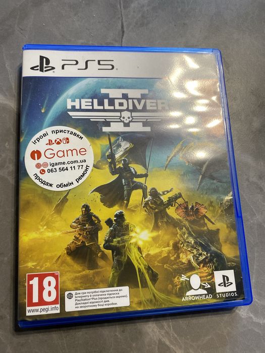 Helldivers 2 ps 5: 800 грн. - Ігри для приставок Дослідне на Olx