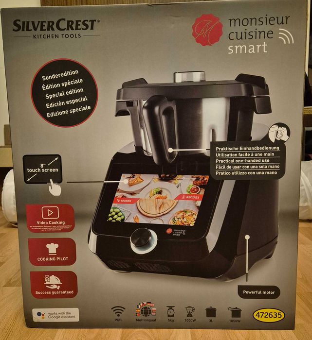 Termorobot MC Smart z Wi-Fi, 1200 W, czarny, black, Lidlomix Poznań Chartowo • OLX.pl