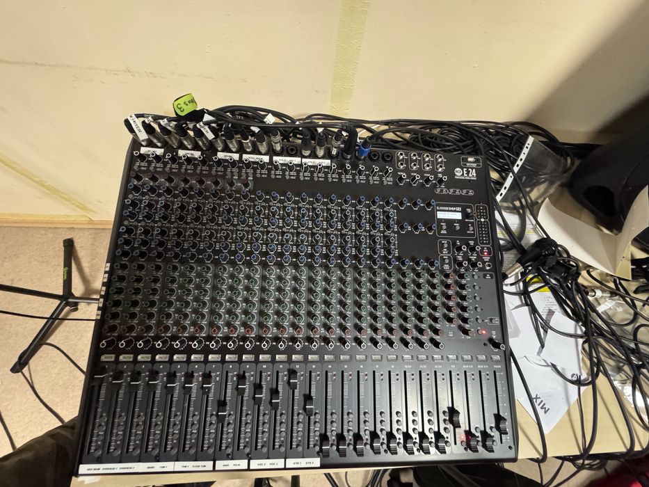 Analogowy mikser audio RCF E24 STAN IDEALNY Gądki • OLX.pl