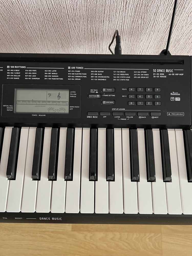 Продам синтезатор Casio CTK 3500+ стійка+педаль+пюпітр+блок живлення ...