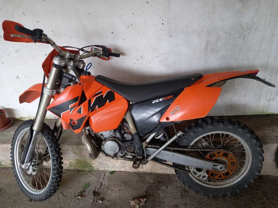 KTM 200 EXC Matriculada Rio Maior • OLX Portugal