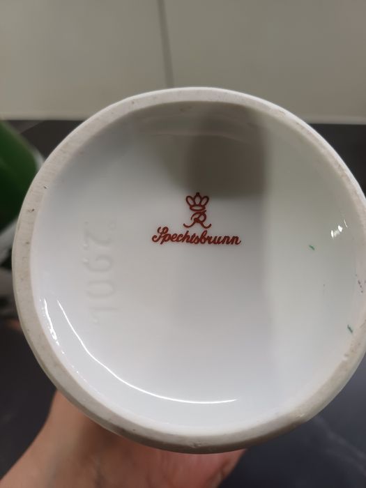 Porcelanowy wazon Spechtsbrunn 22,5 cm Warszawa Ursynów • OLX.pl