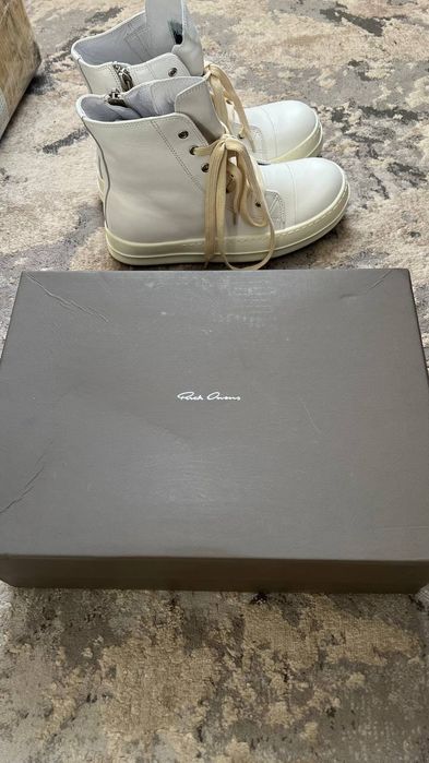 Rick Owens full white ramones: 4 530 грн. - Кеды Львов на Olx